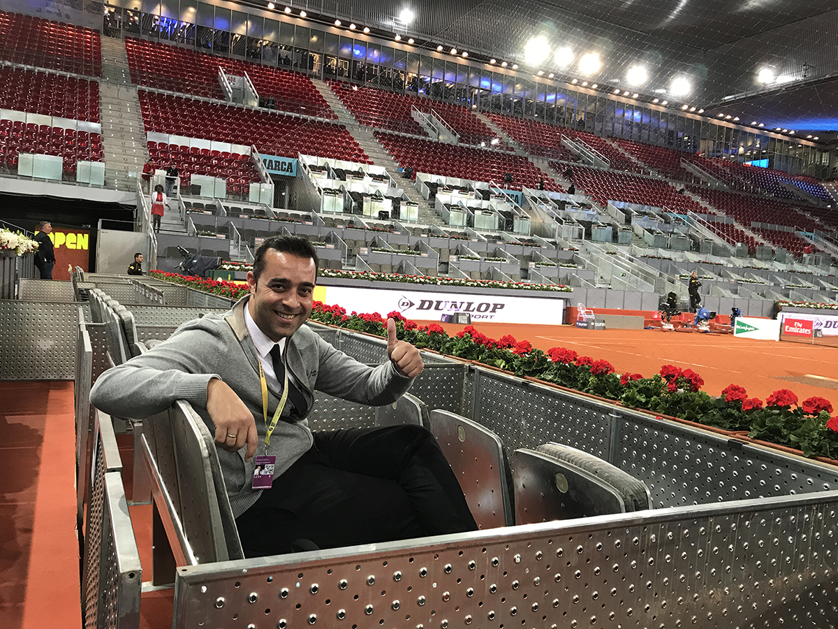 Víctor Jerez protagonista de éxito en el Mutua Madrid Open ´17 | Victor ...